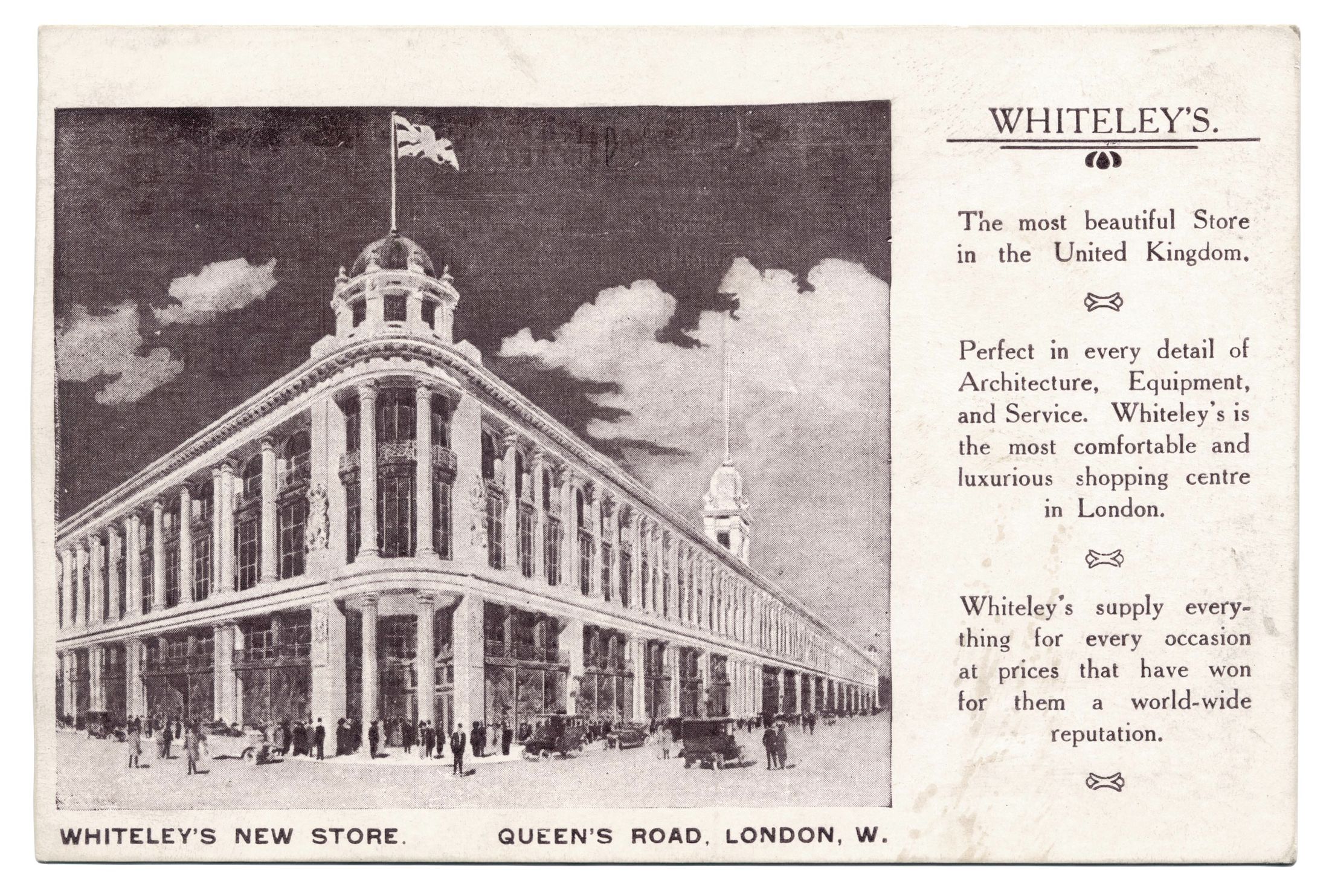 The History Behind The Whiteleys, London's First Department Store